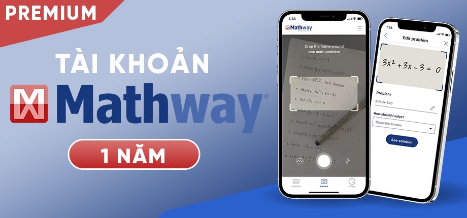 Tài khoản Mathway Premium (1 năm) | Divine Shop